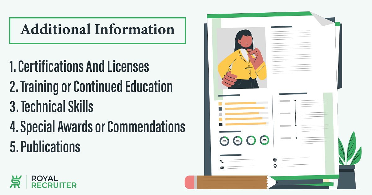What Additional Information On Resume Should You Add - Royal Recruiter